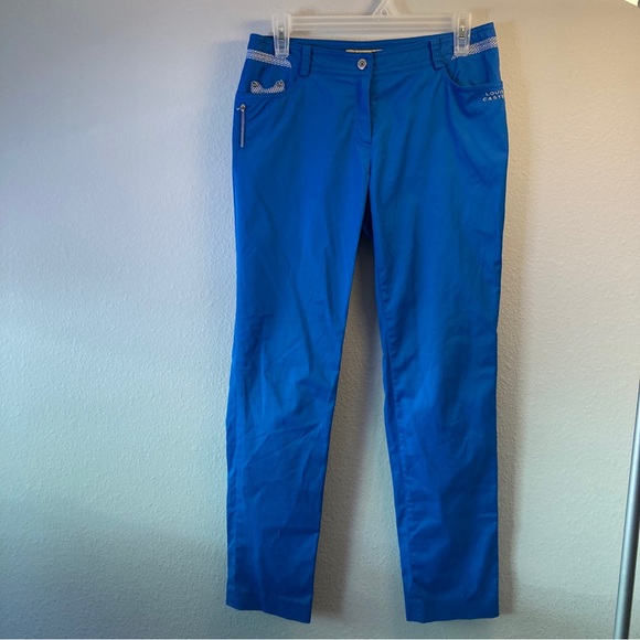 Louis Castel | Pants & Jumpsuits | Louis Castel Blue Golf Pants 7 Cm 4 ...